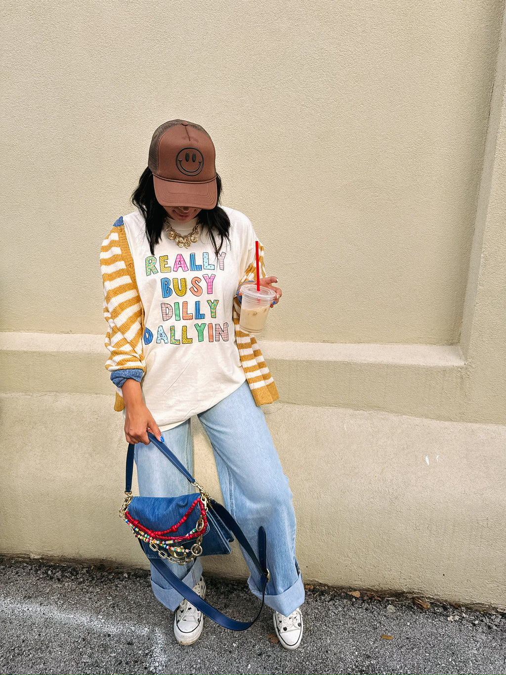 ETTA OG | dilly dallying graphic tee - ivory – Etta & East